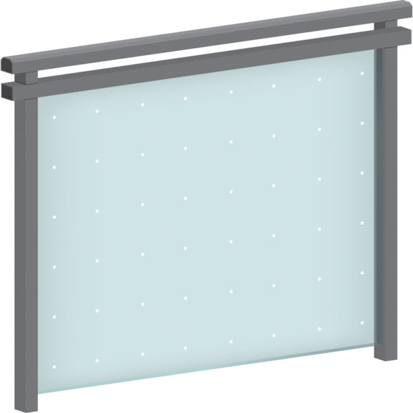 Glass Railing - Integral Seal